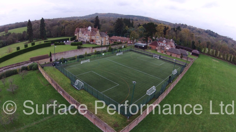 FA testing of the Tiger Turf 3G pitch at Grantham Grange School ...